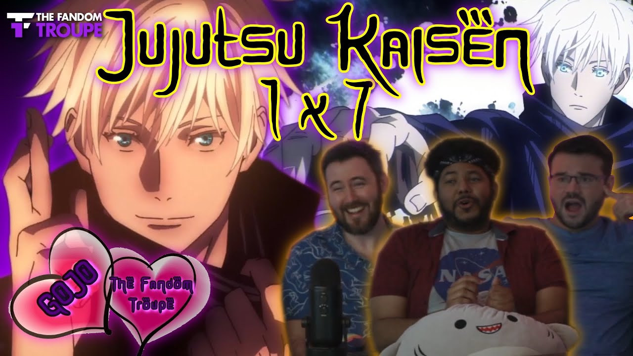 INFINITE GOJO SIMPING! Blind Reaction 1x7 Jujutsu Kaisen - YouTube