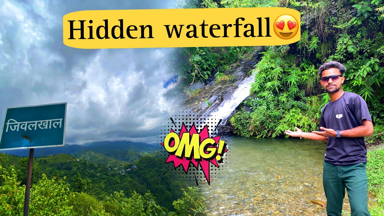 Pahadon mein jakar liye waterfall ke maze😍#youtube #viralvideo # ...