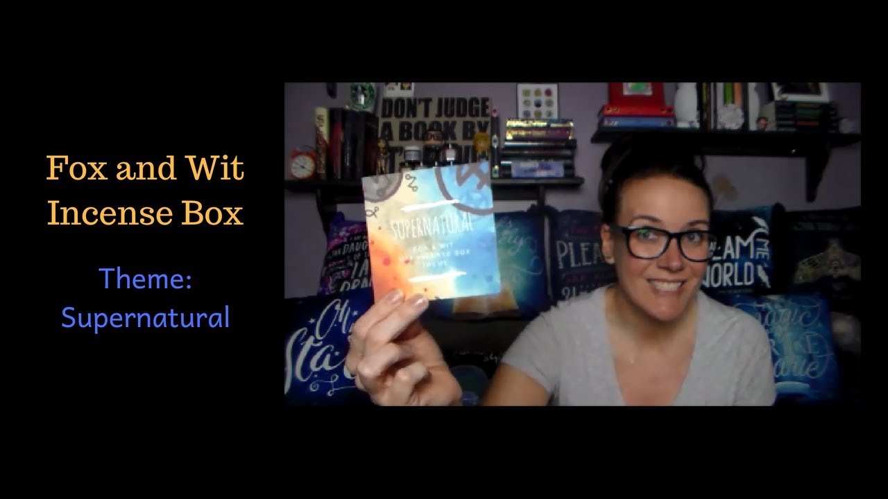 Fox & Wit Incense Box | May 2018 Supernatural - YouTube