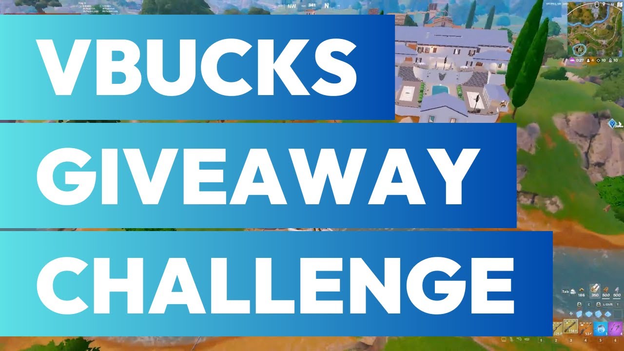 VBUCKS GIVEAWAY Challenge in Fortnite (Chapter 5 Season 1) - YouTube