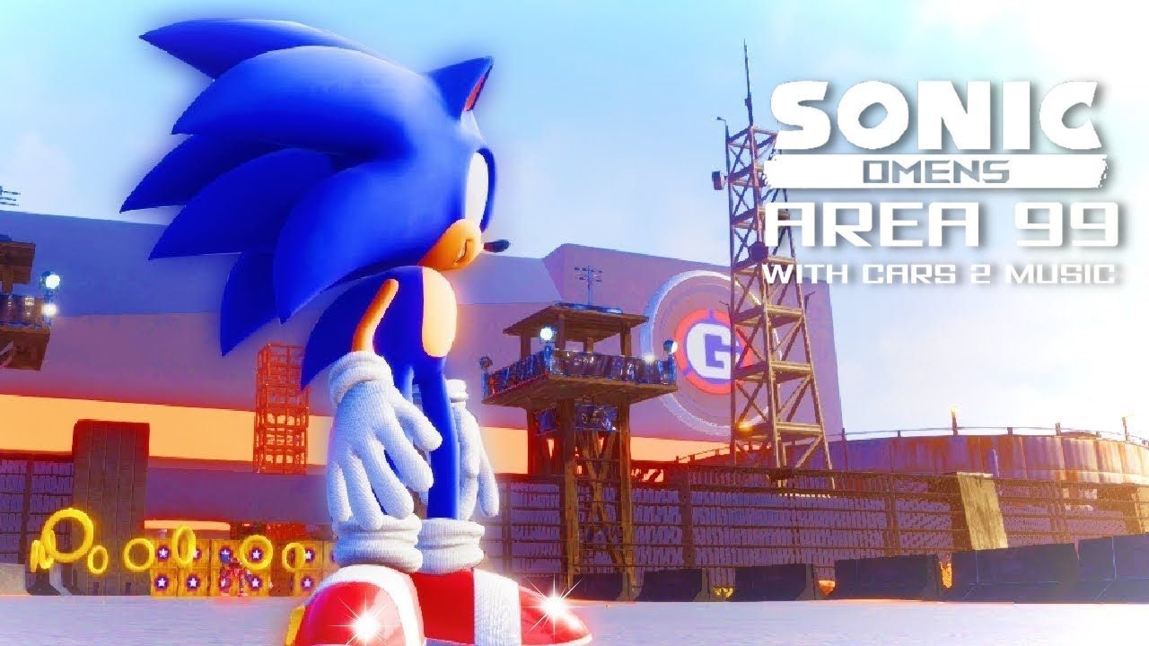Sonic Omens - Area 99 with Cars 2 Music - YouTube