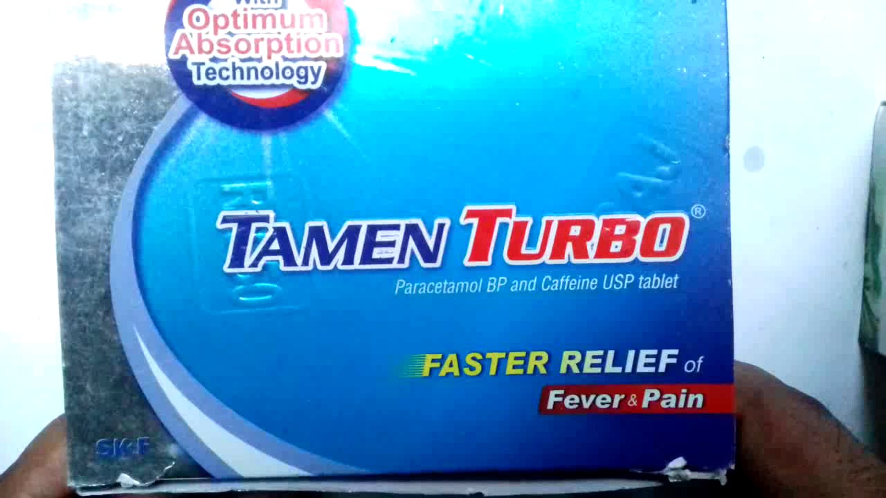 Tamen Turbo Faster Relief of Fever and Pain তাড়াতাড়ি জ্বর ব্যথা কমায় ...