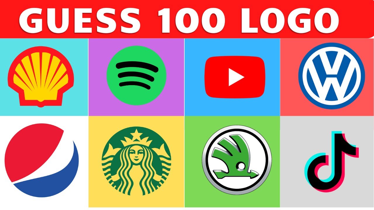 Guess the Logo in 3 seconds! I Ultimate Logo Quiz I 100 Famous Logos ...