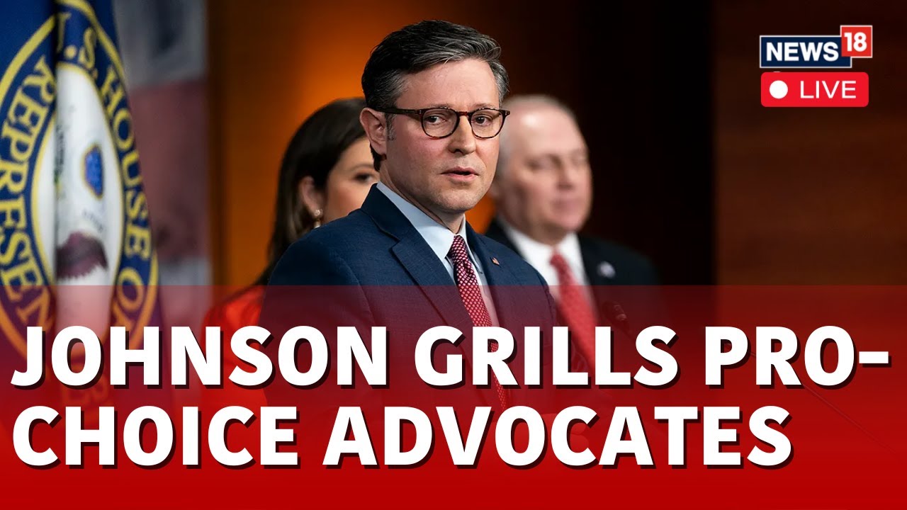 Mike Johnson : Speaker Questions Abortion Advocates During House ...