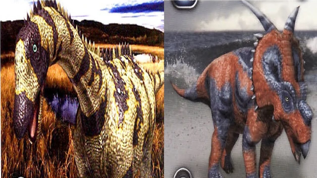 Dinosaur king Arcade Game - Battle Spectre (Achelousaurus X ...