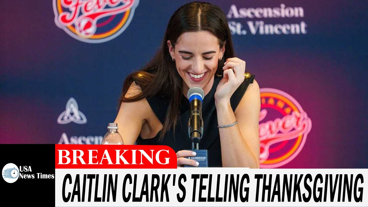 Caitlin Clark's Telling Thanksgiving Gesture for Her Boyfriend - YouTube