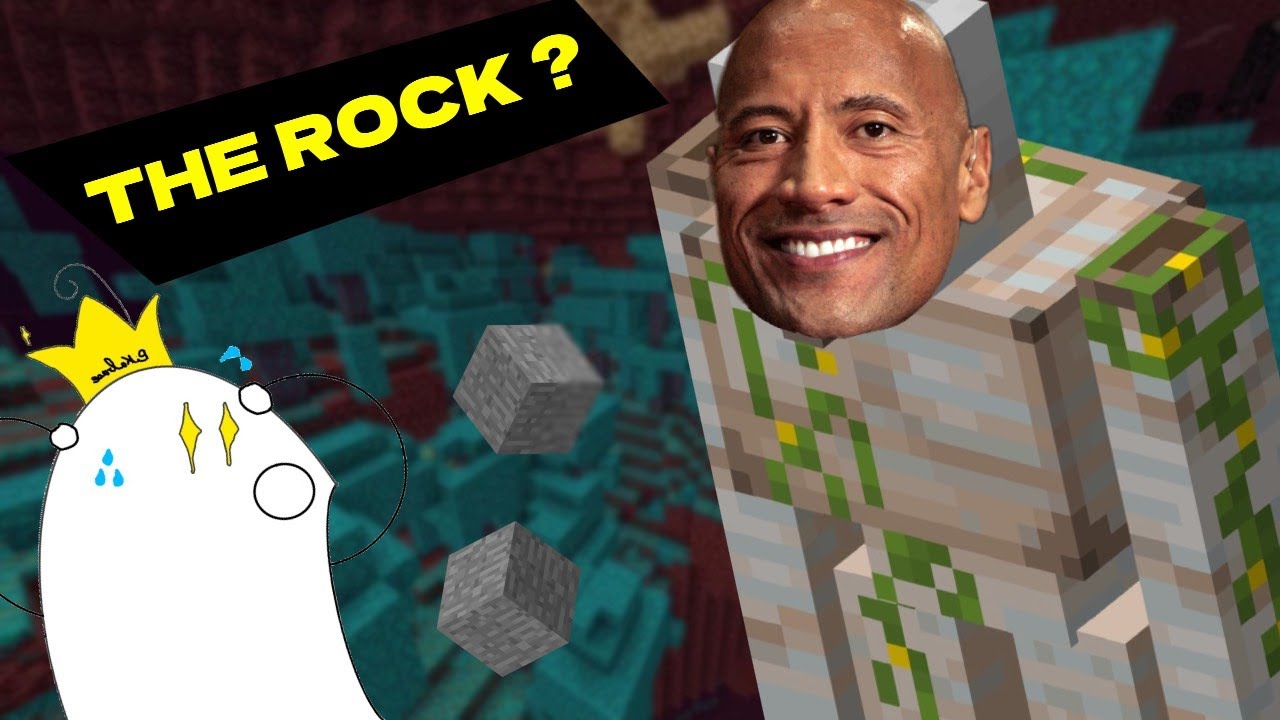 Un combat avec The Rock ! 👊 (#minecraft qui a péter un cable) - YouTube
