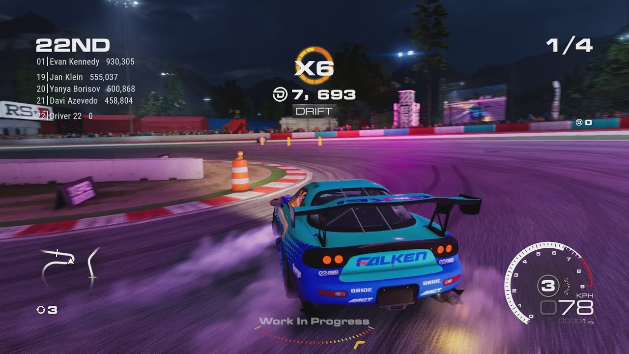 GRID Legends - Drift Event with Mazda RX-7 (Early Preview Gameplay ...