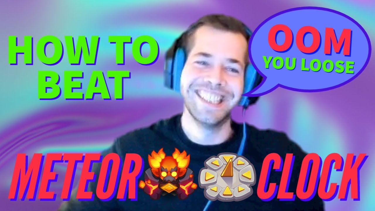 How to beat MAX Meteor Clock - YouTube