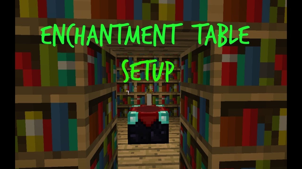Building a nice enchantment hut in Minecraft! - YouTube