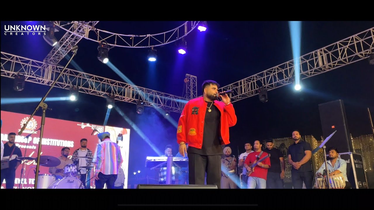 Ninja Live Concert At BGGI Sangrur || Armageddon 23.0 || Punjabi Singer ...