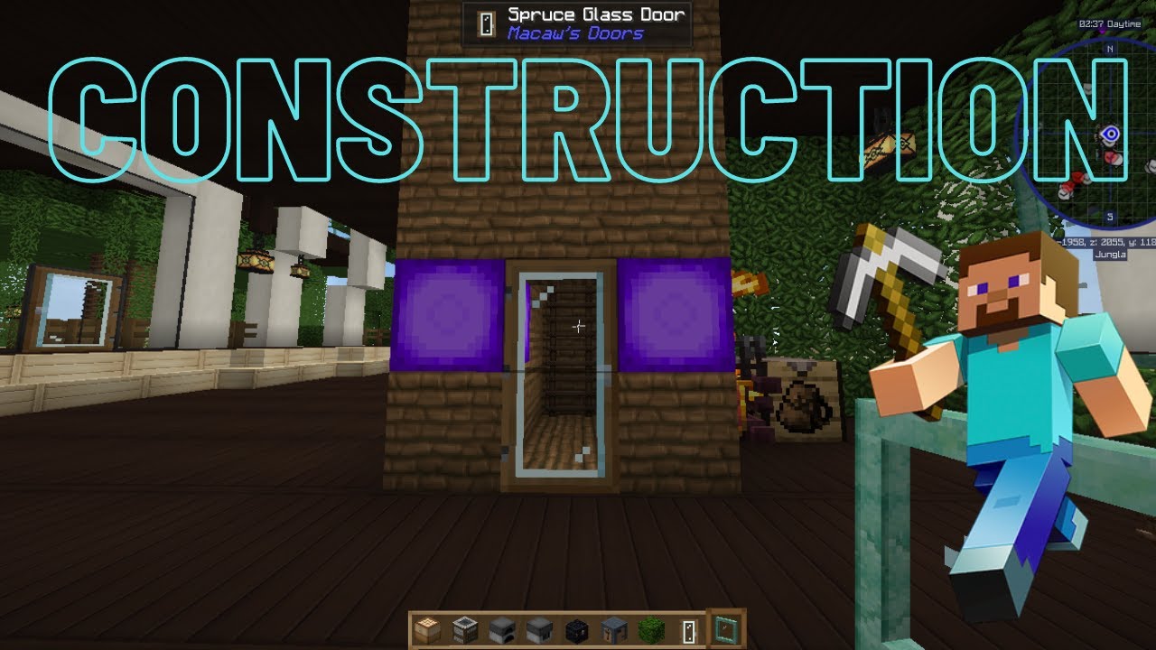 Las bases de mi casa-remodelando estructuras en minecraft - YouTube