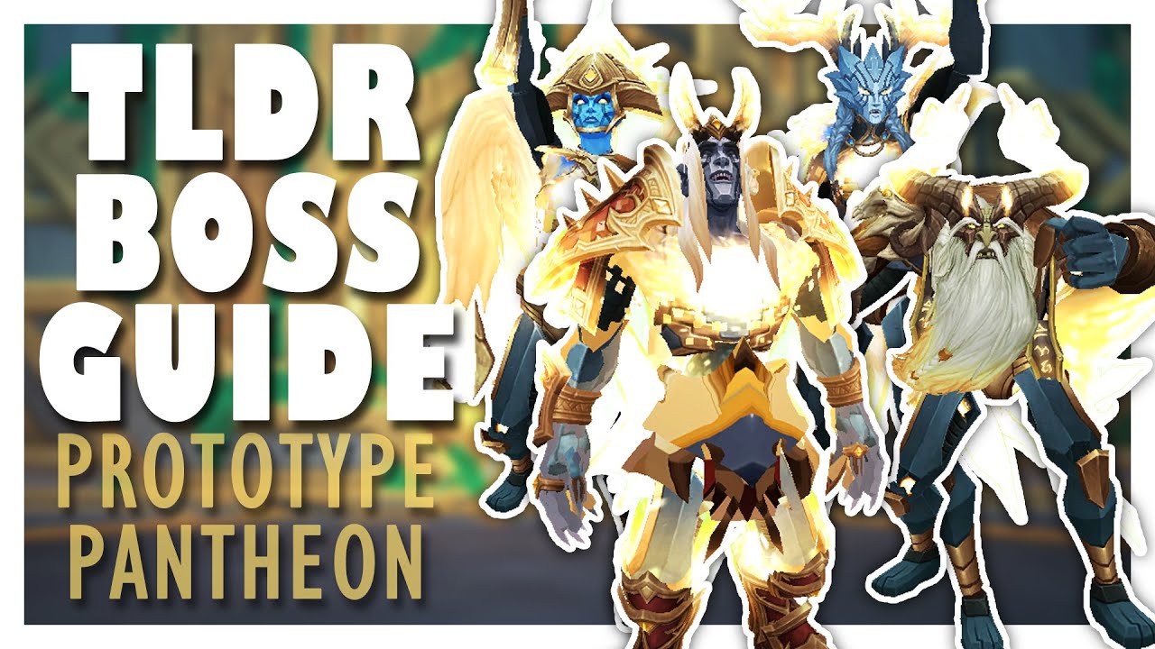 TLDR PROTOTYPE PANTHEON Normal/Heroic Boss Guide | WoW 9.2 Sepulcher of ...