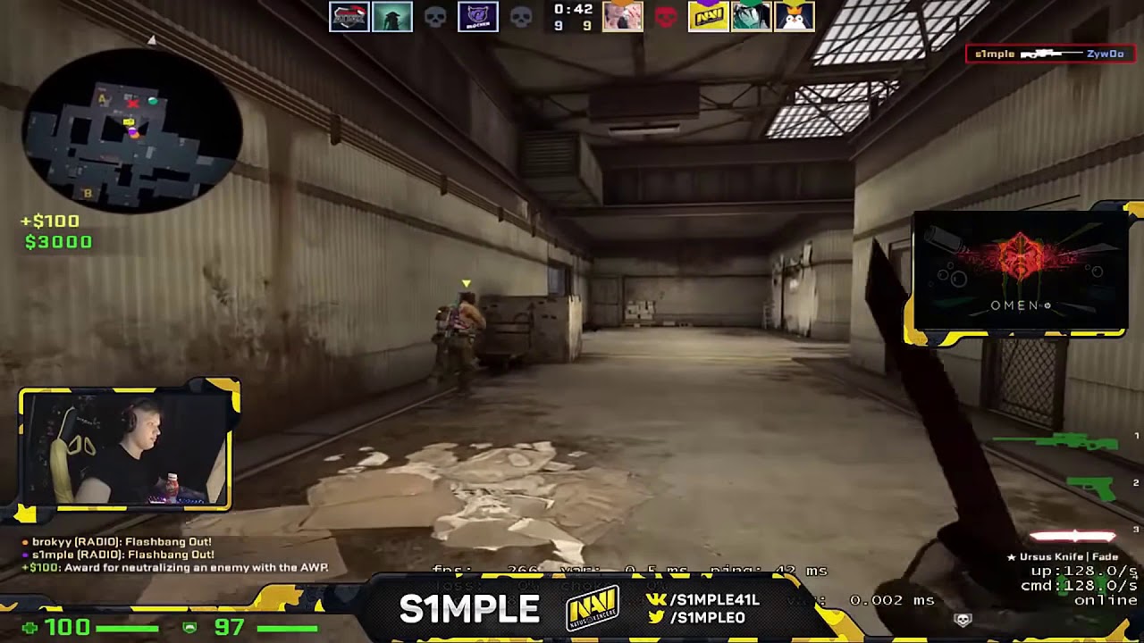 CS:GO - S1MPLE 4K - YouTube