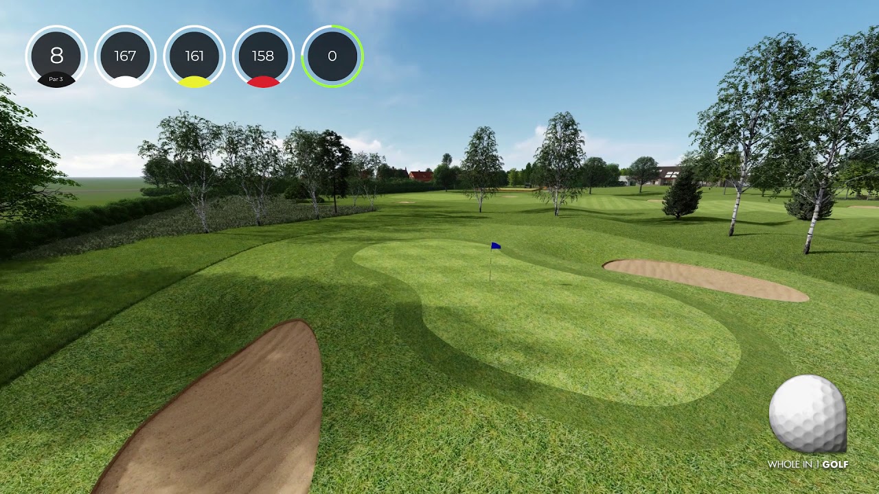 Girton Golf Club - Hole 8 - YouTube