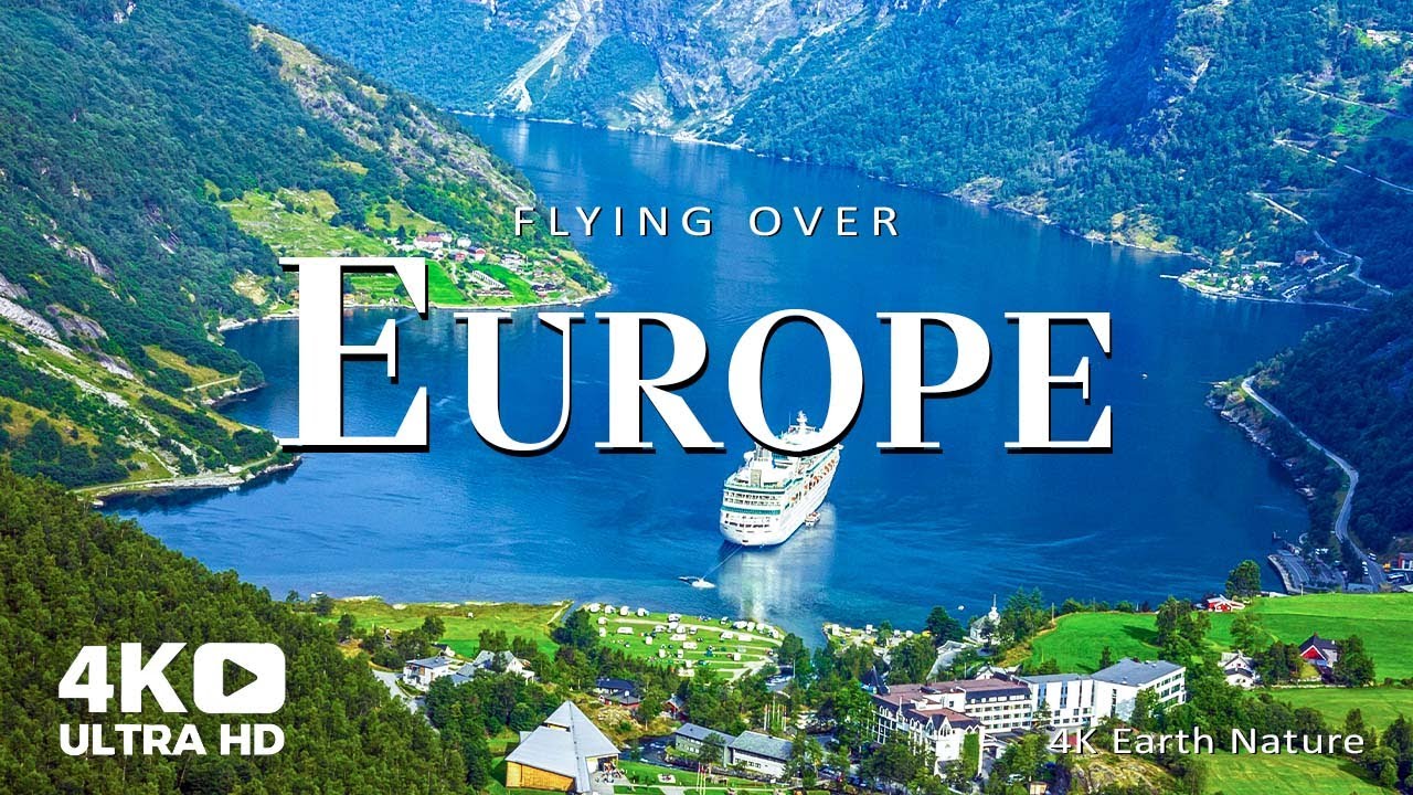Europe • 4K Earth Nature • Beautiful Landscapes With Relaxing Music ...