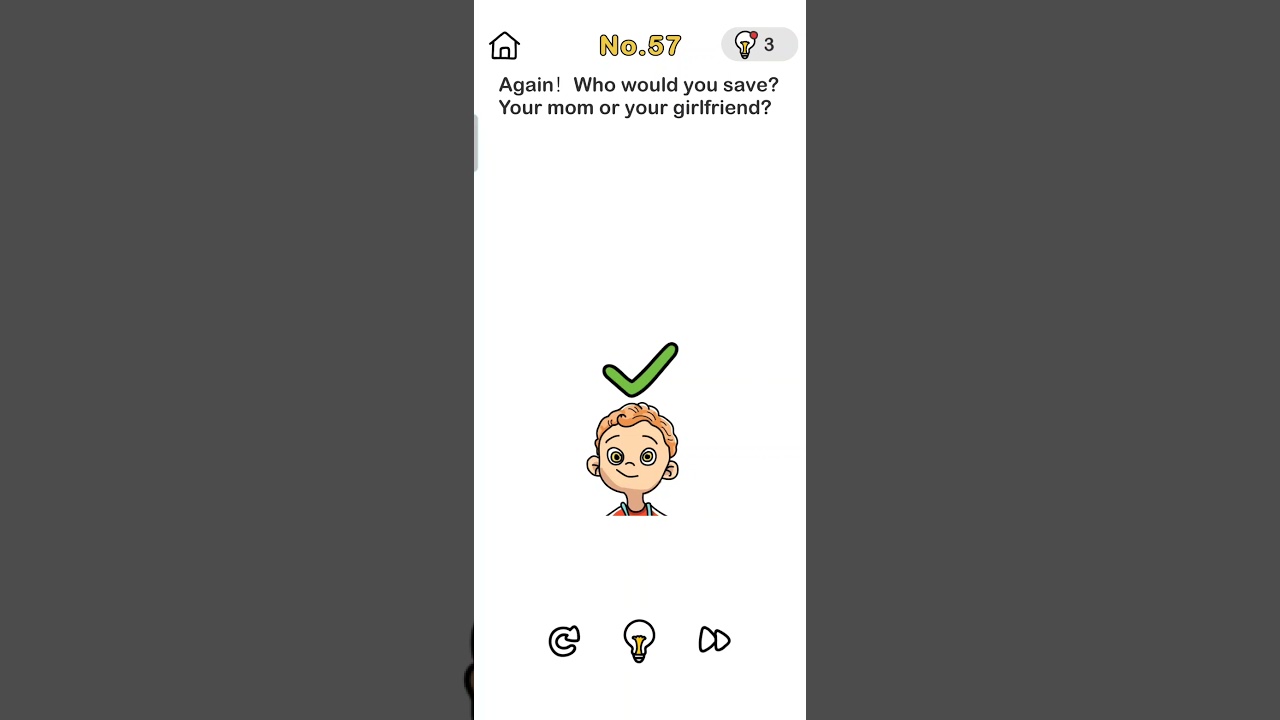 Brain out level 57 - YouTube