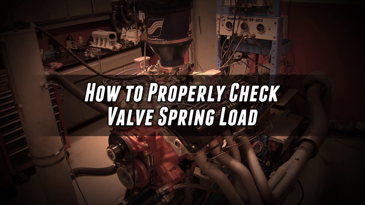 How To Check Your Cylinder Head Valve Spring Loads - YouTube