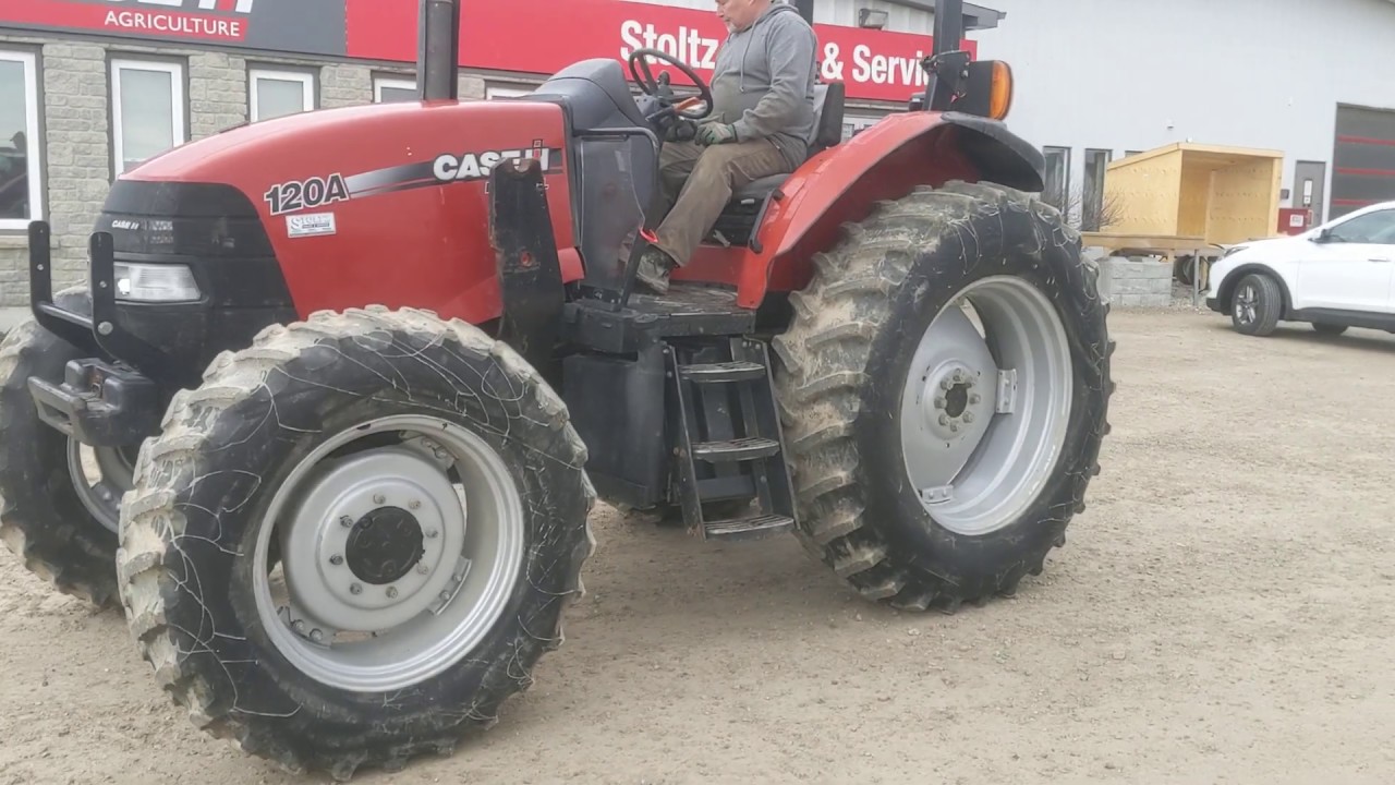 Case IH Farmall 120A Tractor. - YouTube