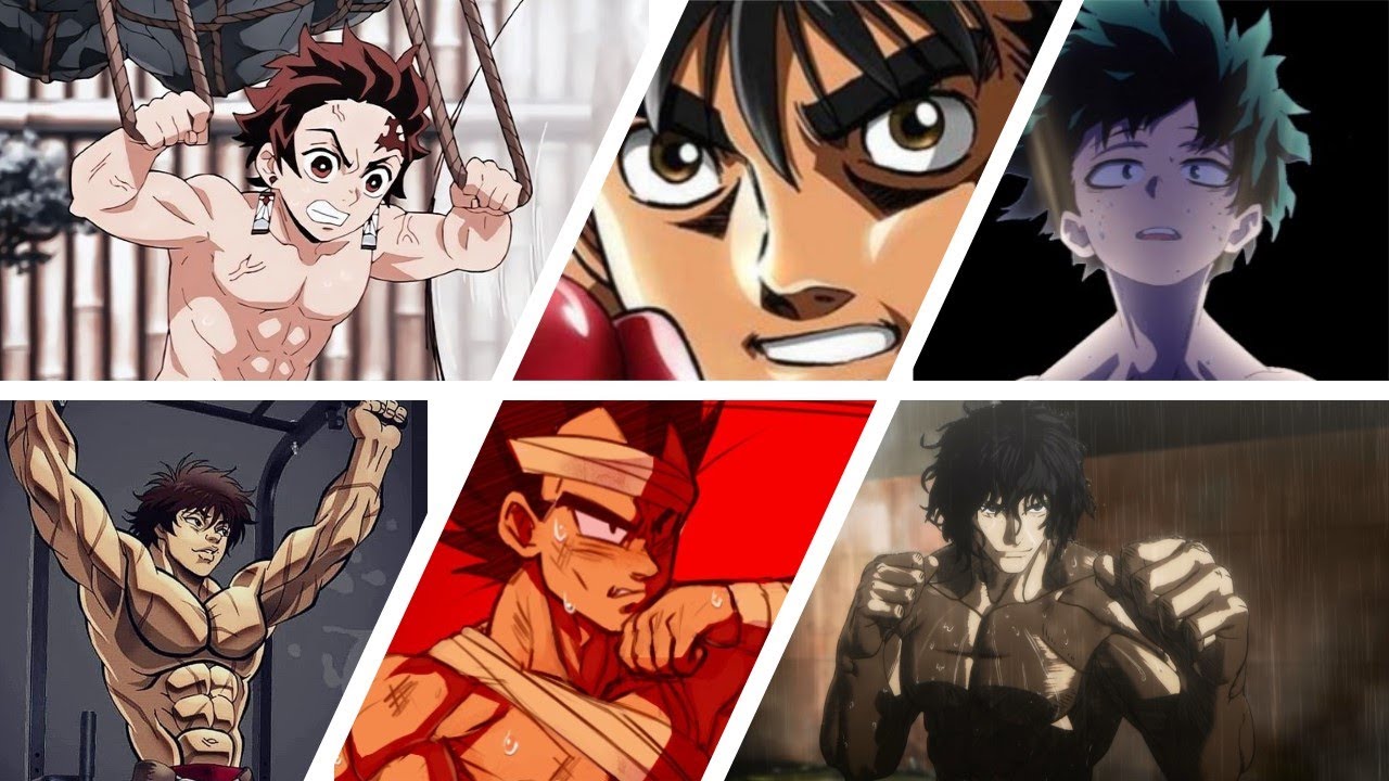 Anime workout motivation | Boost your testosterone | Anime training gym ...