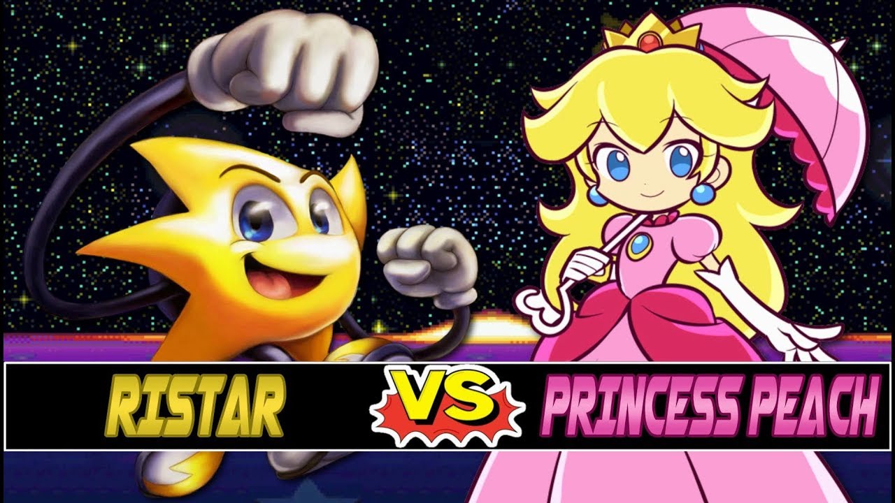 M.U.G.E.N. Battles | Ristar vs Princess Peach | Ristar vs Super Mario ...