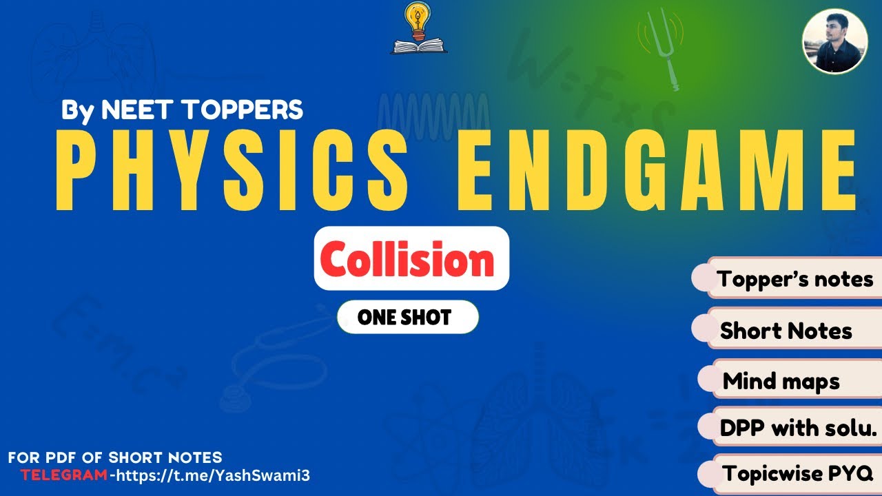 Collision | Physics Formula Sheet | 10min Physics Revision | NEET 2025 ...