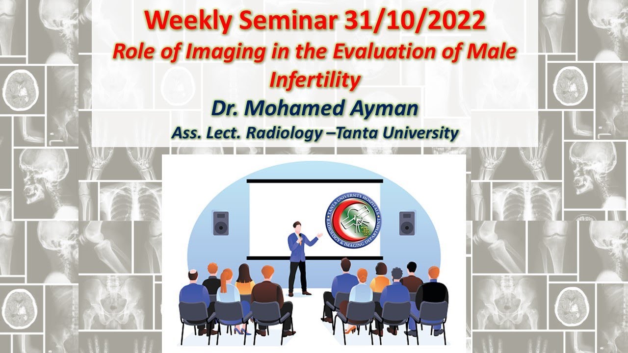 Role of Imaging in evaluation of male infertility - YouTube