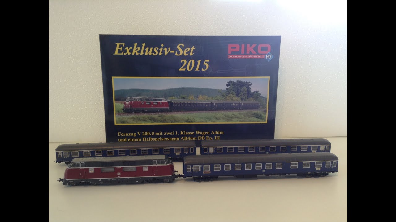 PIKO Exklusiv-Set 2015 zum Tag der Offenen Tür im Test - YouTube