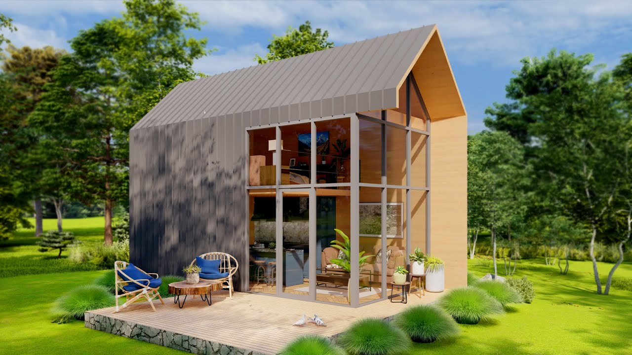 The Most Modern And Beautiful 2-Storey Small House | Simple Life - YouTube