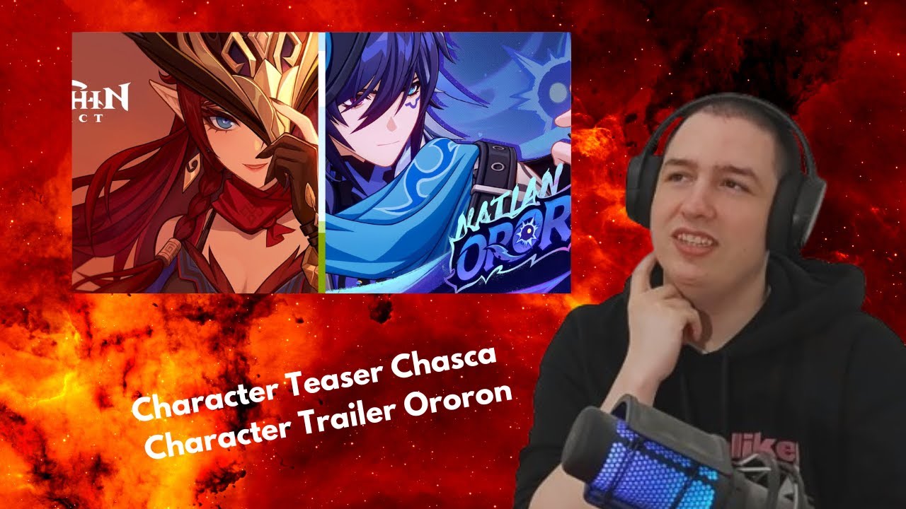 Genshin Fan Reacts To Character Teaser Chasca + Character Trailer ...
