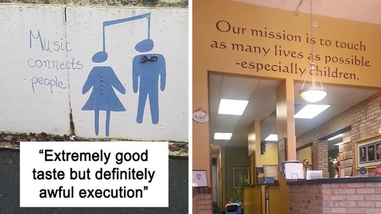 The Funniest Examples Of Good Taste But Awful Execution | Memes Time ...