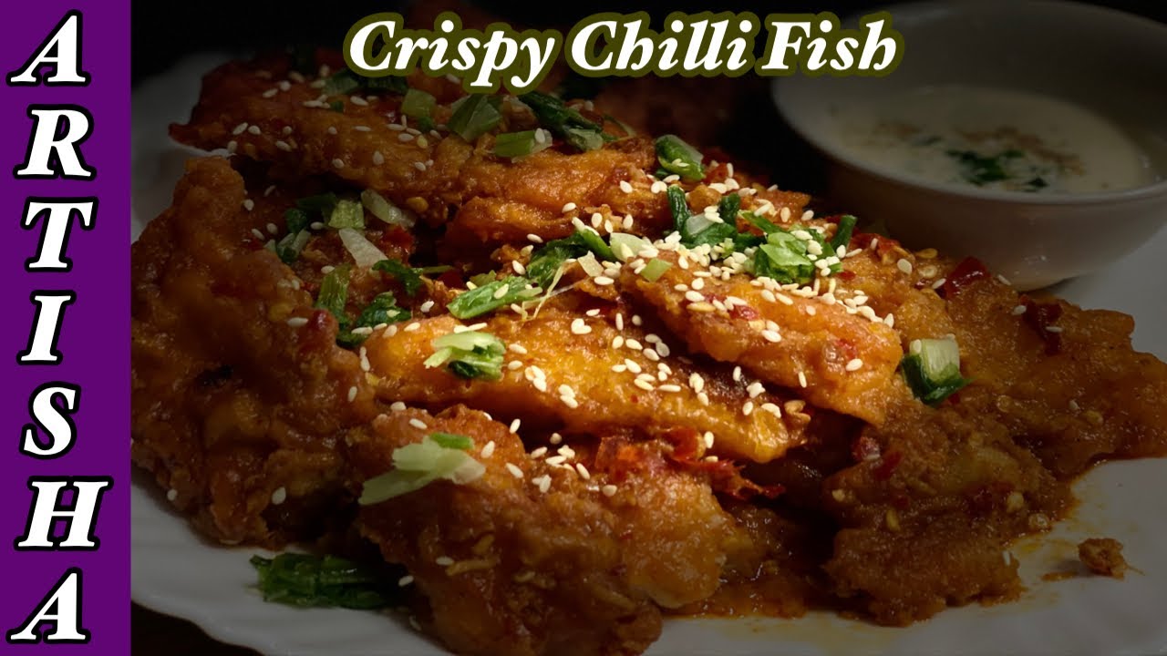 Crispy Chilli Fish | Easy and Yummy | Crispy Fillet Fish | Dry Red ...