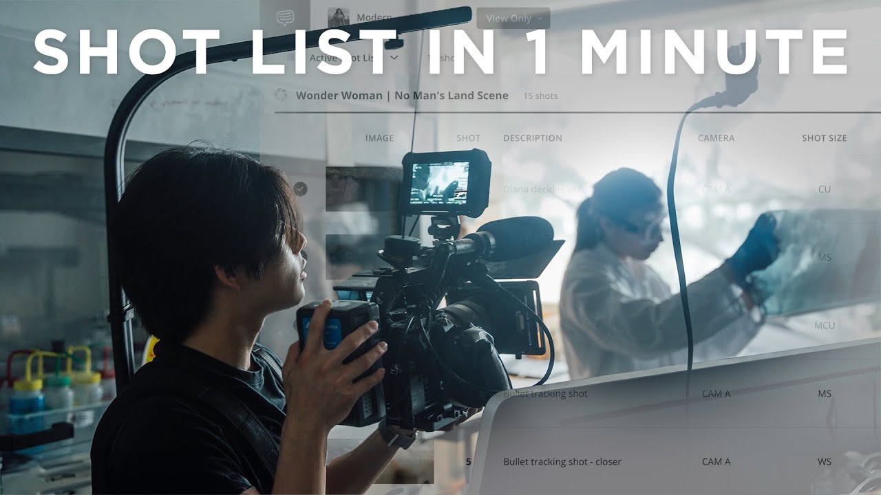 How to Shot List a Movie Under 1 Minute - YouTube