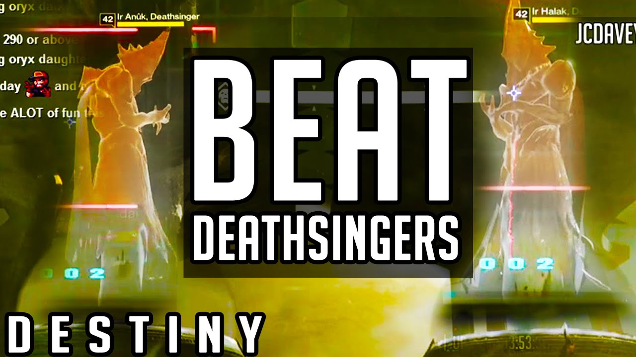 Destiny Beat Oryx Daughters | The Kings Fall Raids Deathsingers BOSS ...