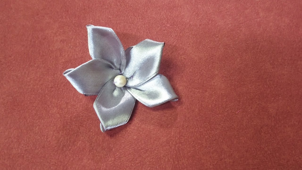 "Quick Ribbon Flower Crafts: Simple and Stunning DIY Decor - YouTube