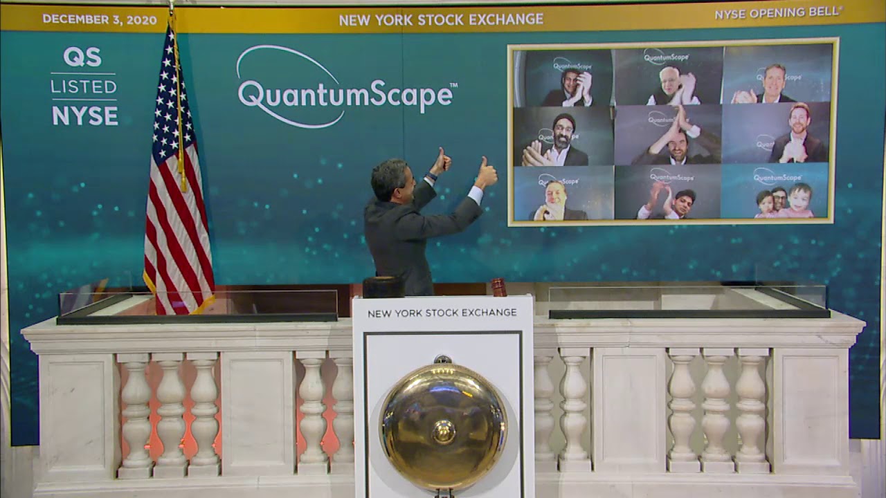 QuantumScape Corporation (NYSE: QS) Virtually Rings The Opening Bell® - YouTube
