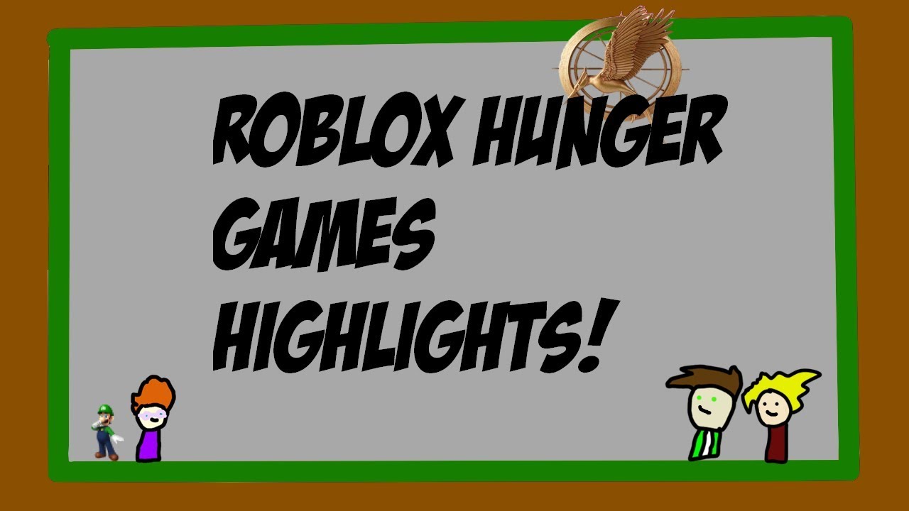 Roblox Hunger Games Highlights! - YouTube