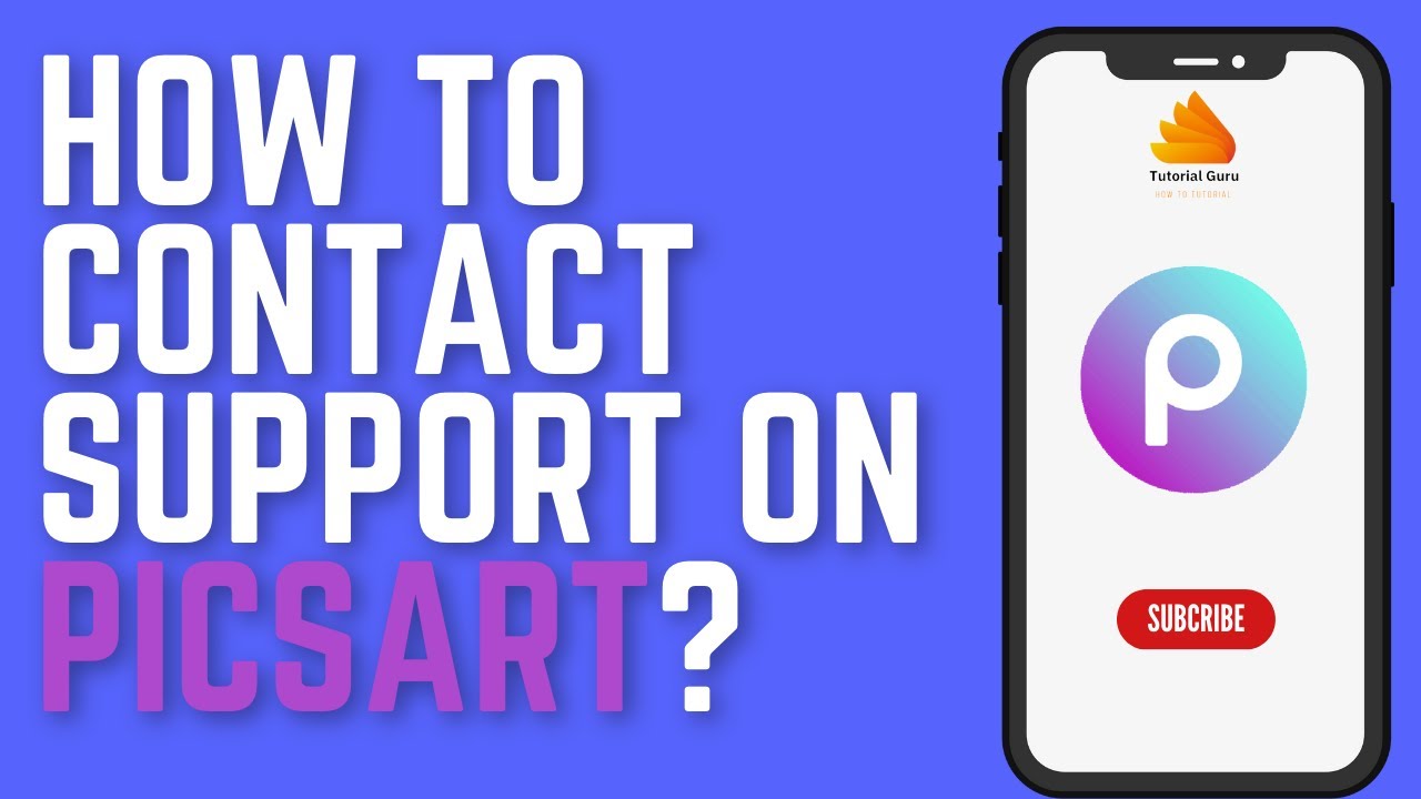 How to Contact Support on Picsart? - YouTube