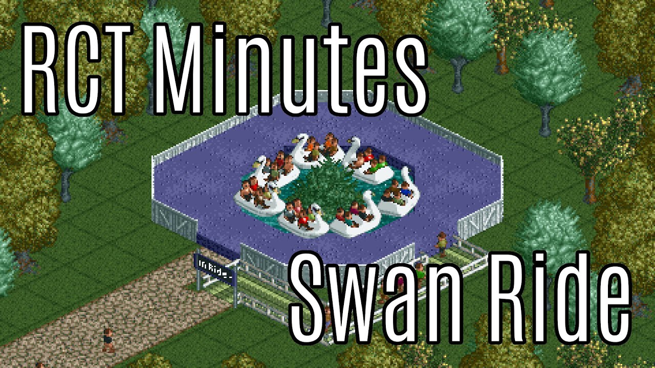 RCT Minutes #36: Swan Ride (No Shoestringing) | OpenRCT2 - YouTube