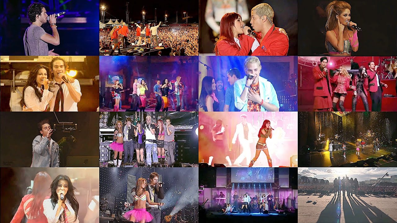 RBD - Rebelde (Live Mix 2004 - 2020) - YouTube