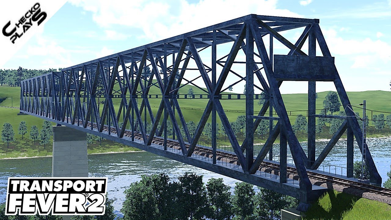 TPF2 | Mod-Test | Stahlträgerbrücke | Lets Play l deutsch - YouTube