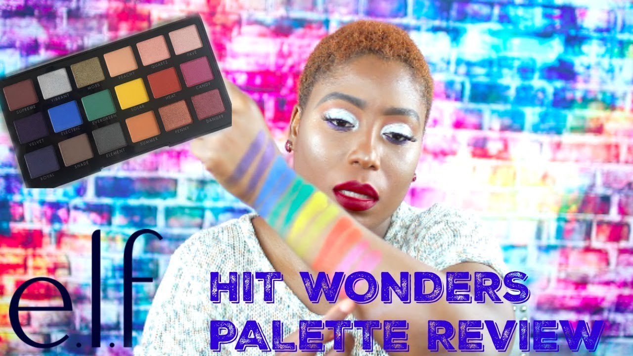 NEW !!!! ★★ E.L.F Cosmetics 18 HIT WONDER Palette | REVIEW, SWATCHES ...