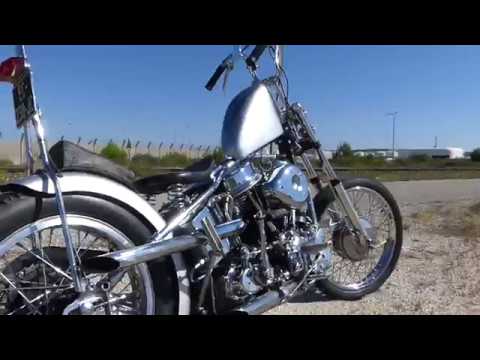 1959 FLH Panhead chopper [SOLD] - YouTube