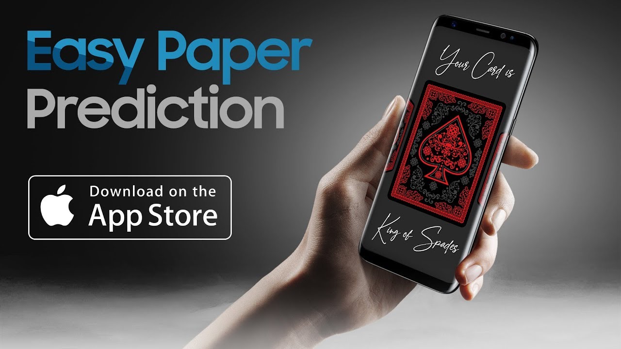 Easy Paper Prediction - iOS Tutorial - YouTube