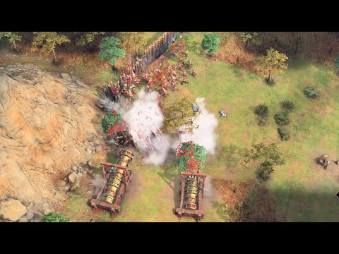 Age of Empires 4 Multiplayer PVP - Counter Push in Turtle Ridge (4v4 ...