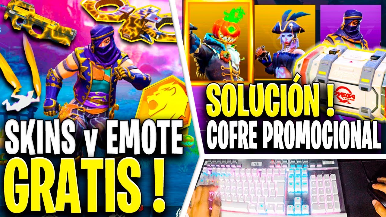 OMEGA LEGENDS EMOTES, SKINS y GESTOS GRATIS ! | SOLUCIÓN DEFINITIVA ...
