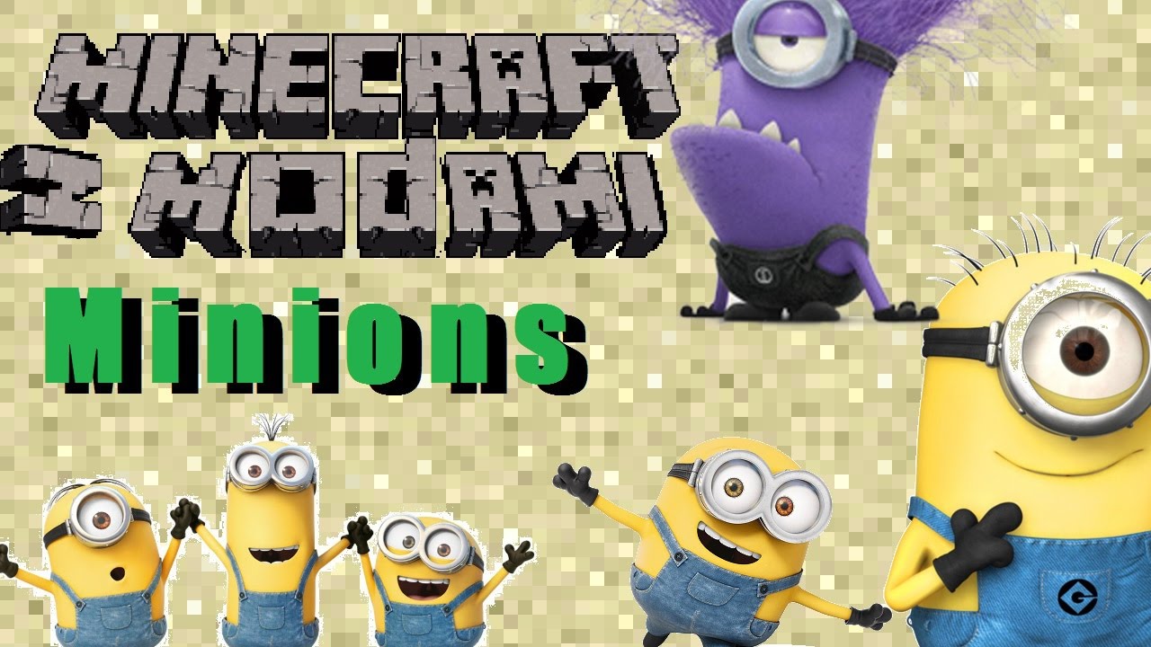 Minecraft z Modami #93 - Minions mod - Minionki! - YouTube