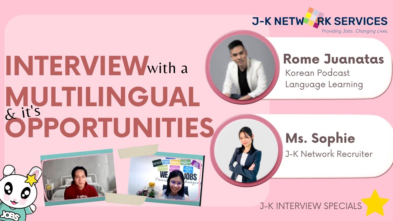 Interview with a Multilingual + Tips in learning a New language - YouTube