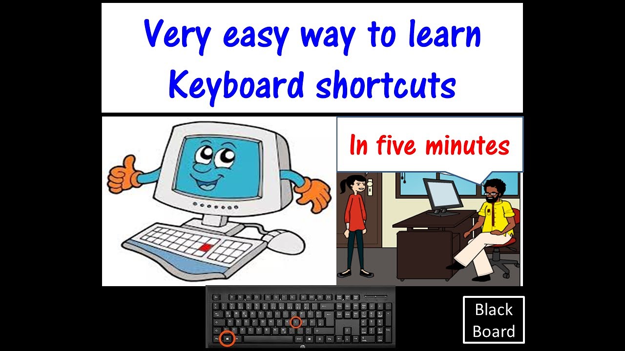 Keyboard shortcuts for computer - very simple tricks | Learn keyboard ...