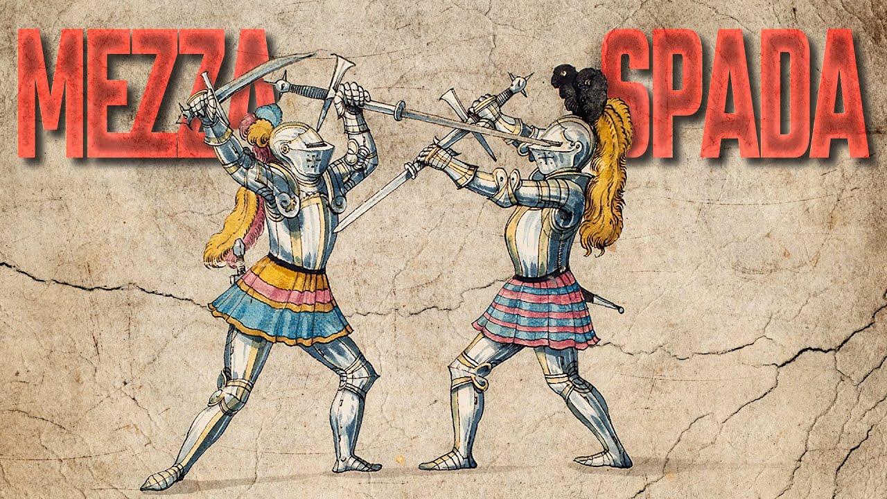 MEZZA SPADA: il combattimento in Armatura di Piastre - YouTube